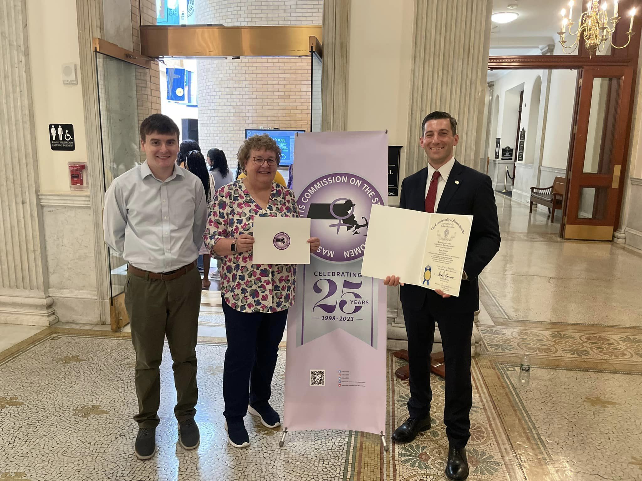 Former Chelmsford School Committee member honored at Statehouse ...